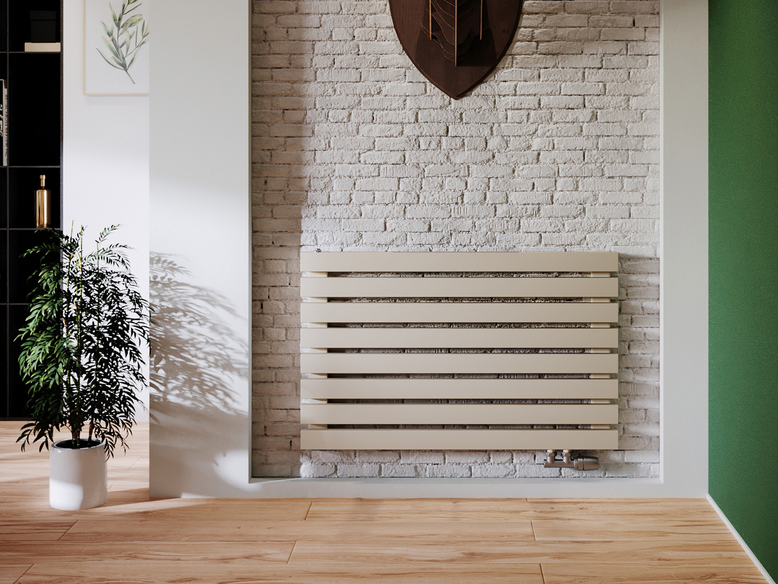 Трубчатый радиатор с прямоугольным профилем 30x60 GUARDO RETTA 6SP 620 ...